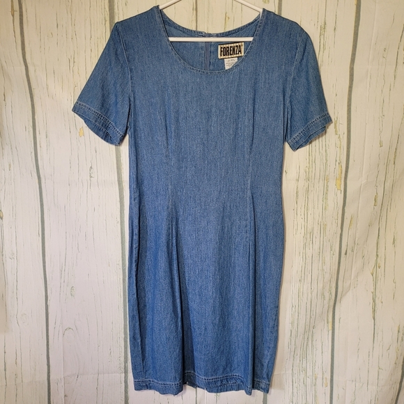Forenza | Dresses | Vintage Forenza Chambray Dress | Poshmark